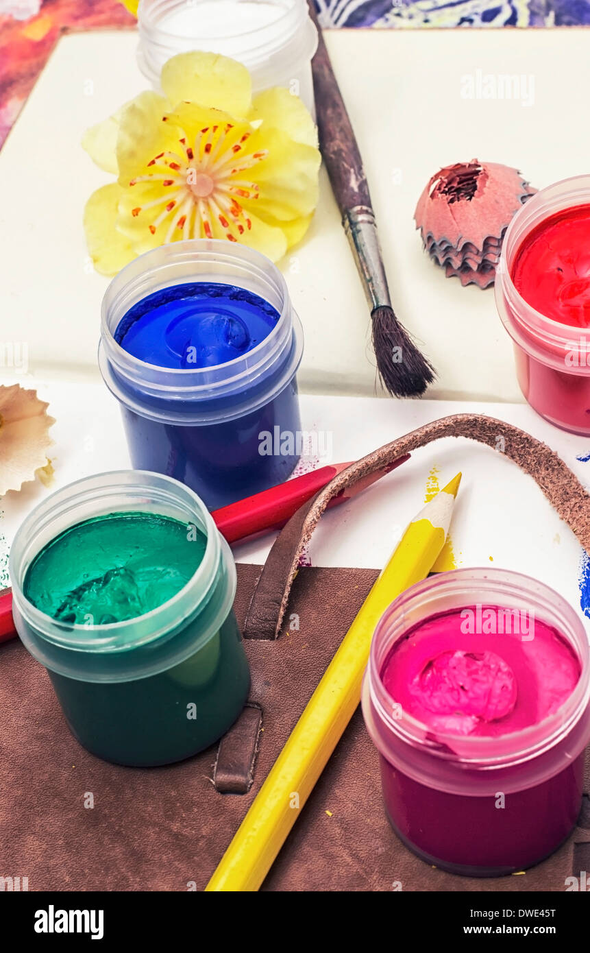 paint for painting Stock Photo - Alamy