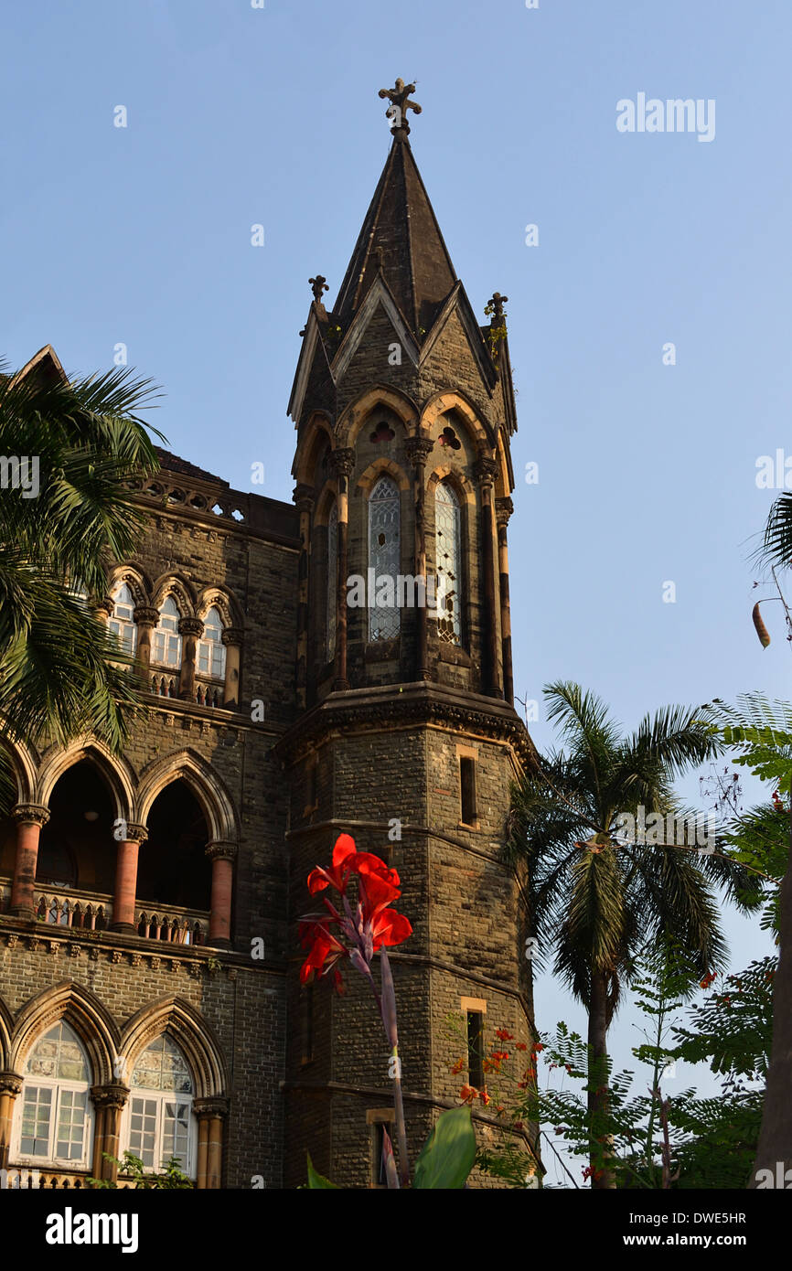 Detail of building of Mumbai University Stock Photo - Alamy