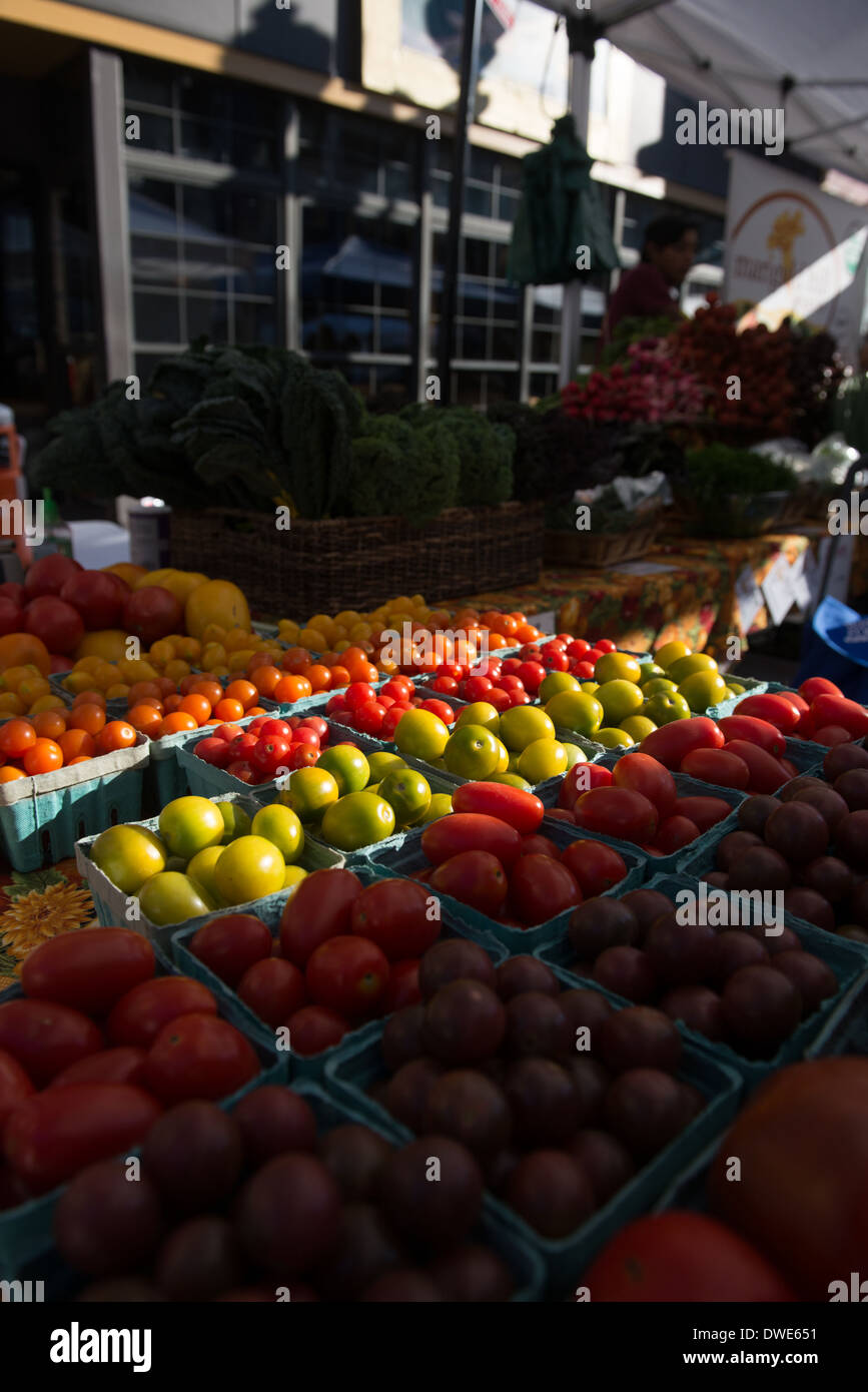 A farmers market in downtown Chicago Stock Photo - Alamy