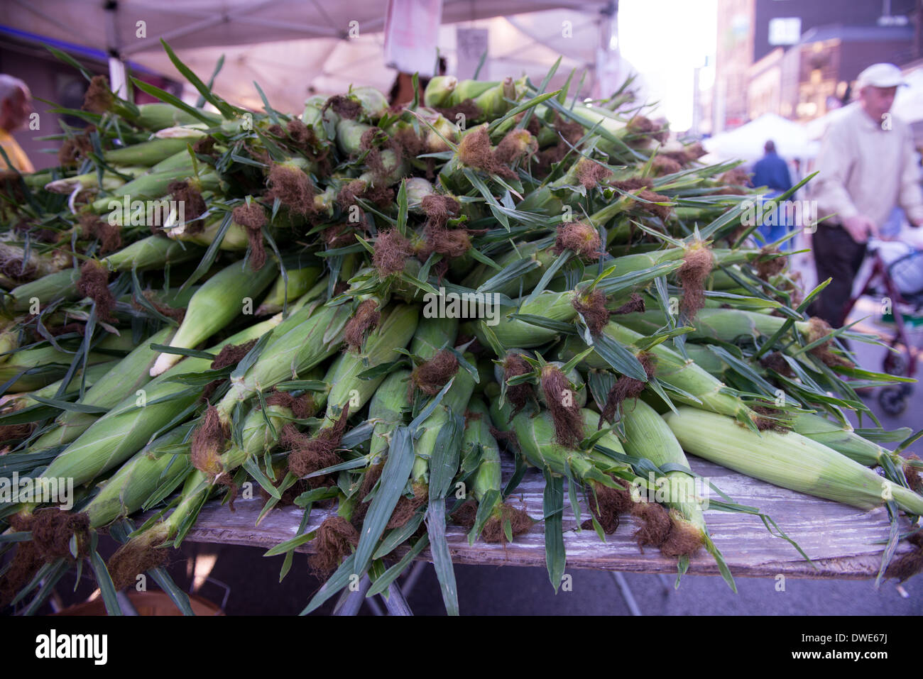 Market fresh corn hi-res stock photography and images - Alamy