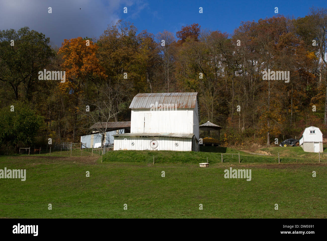 The McDonald Farm Stock Photo - Alamy