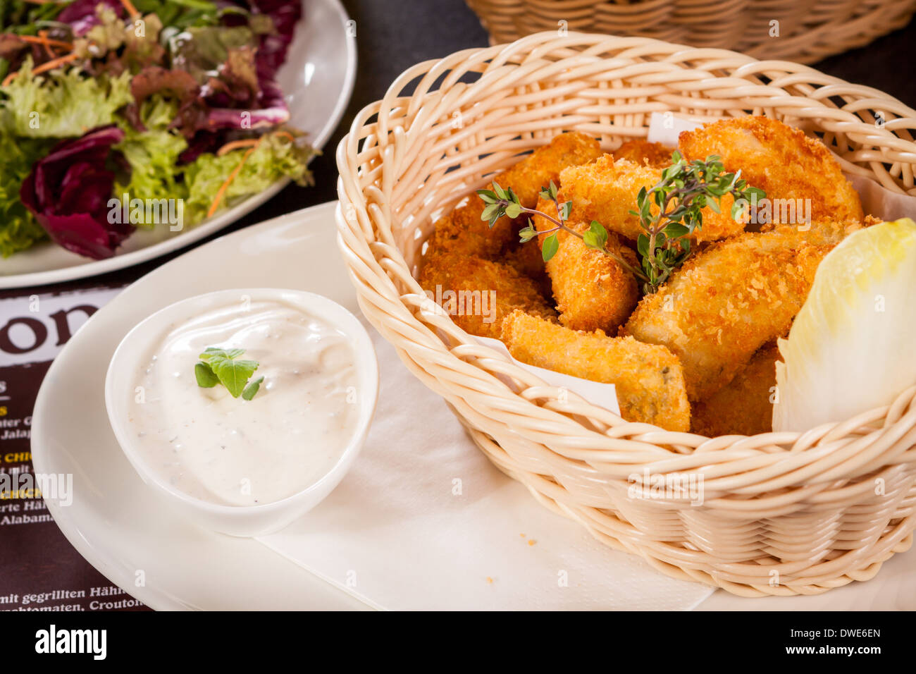 Golden batter coating hi-res stock photography and images - Alamy