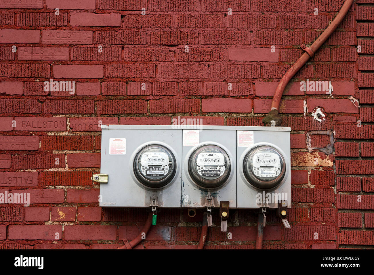 Electricity meter usa hi-res stock photography and images - Alamy