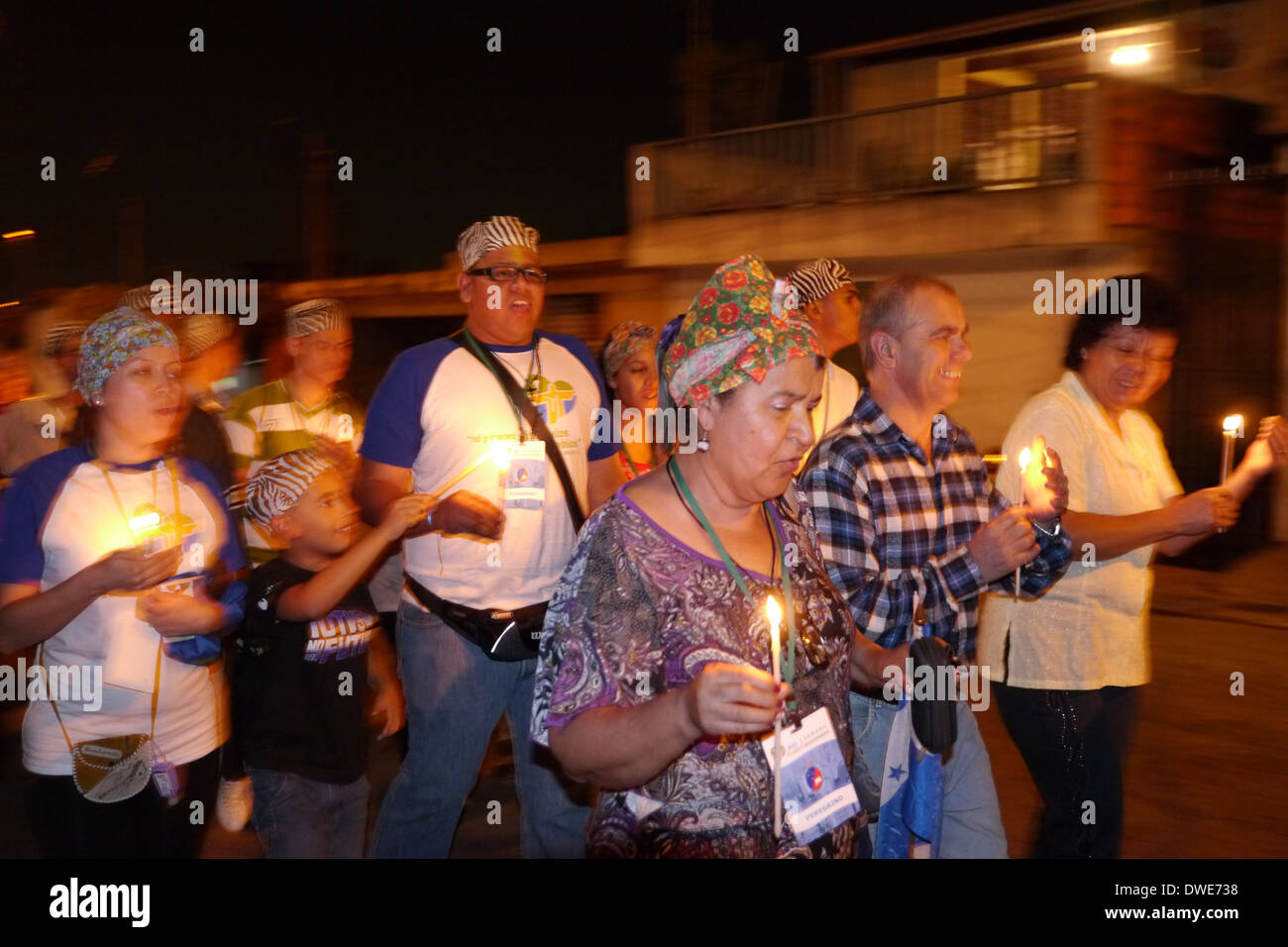 BRAZIL Procession to the Catholic church of São Francisco de Assis ...