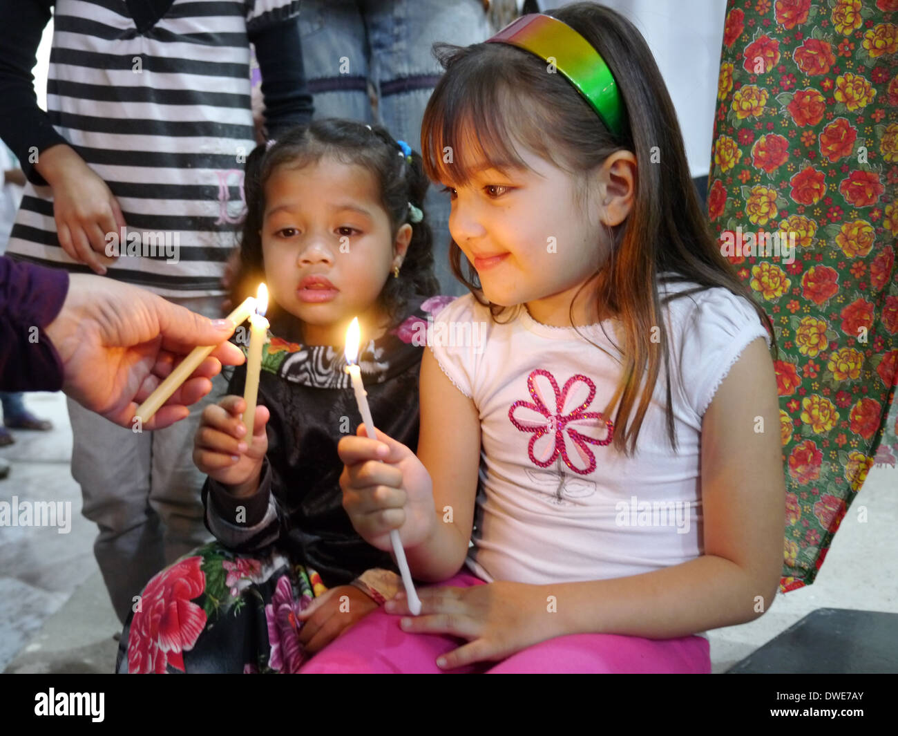 Catholic church of São Francisco de Assis, Afro-Brazilian mass. Sao ...