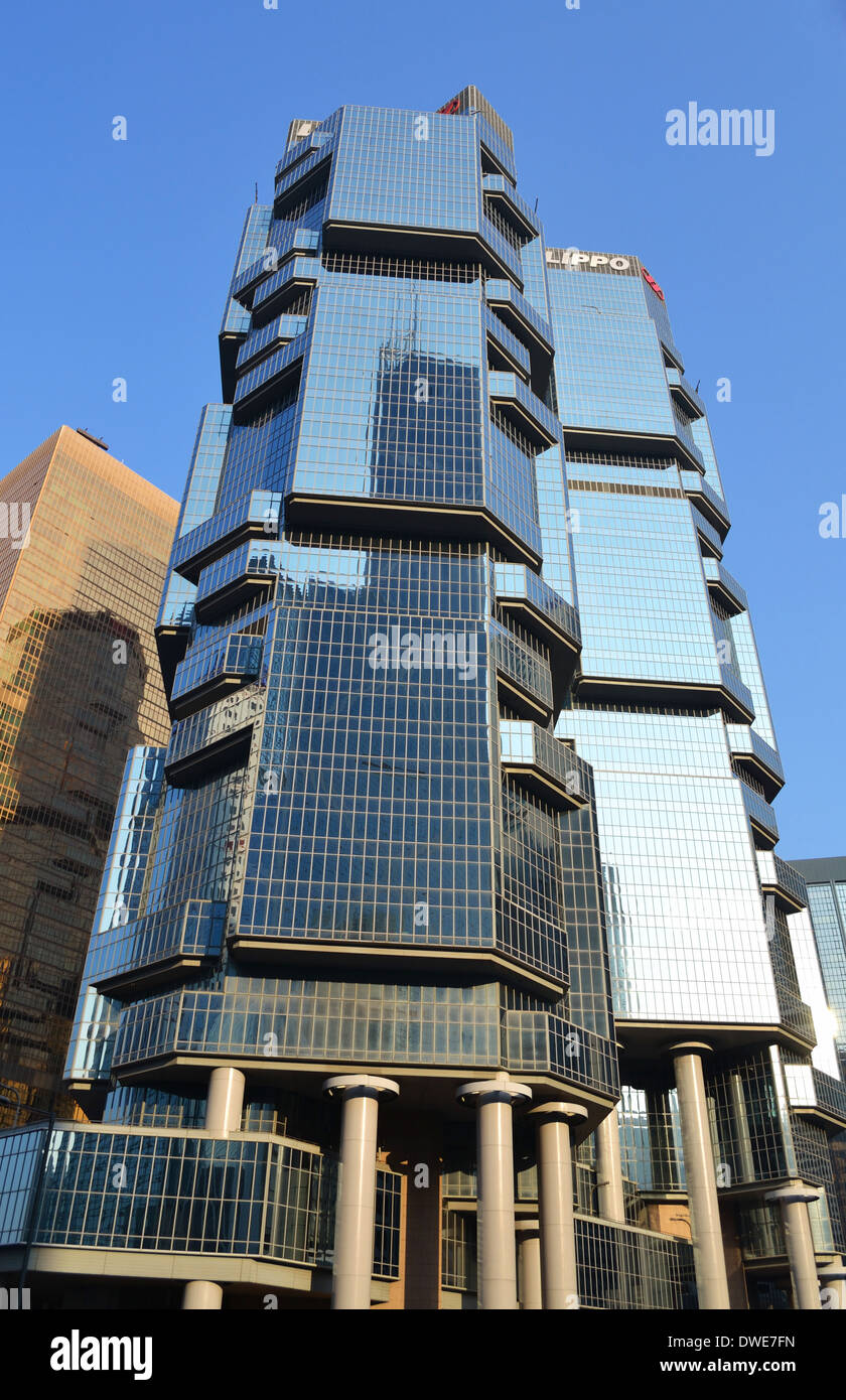 Modern office buildings in central Hong Kong Stock Photo - Alamy