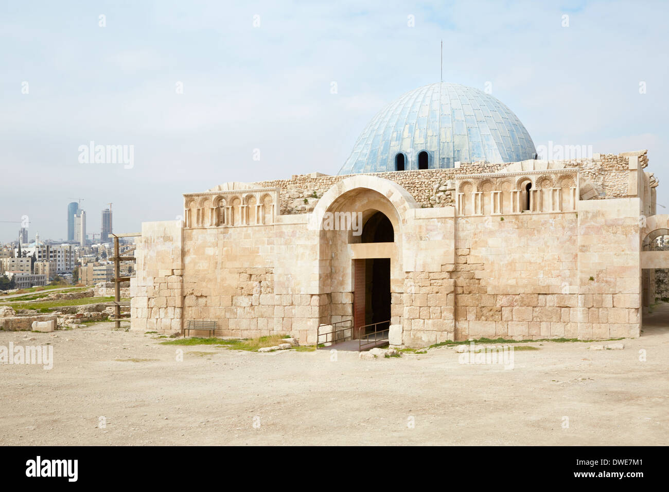 The Umayyad Palace in Amman, Jordan Stock Photo - Alamy