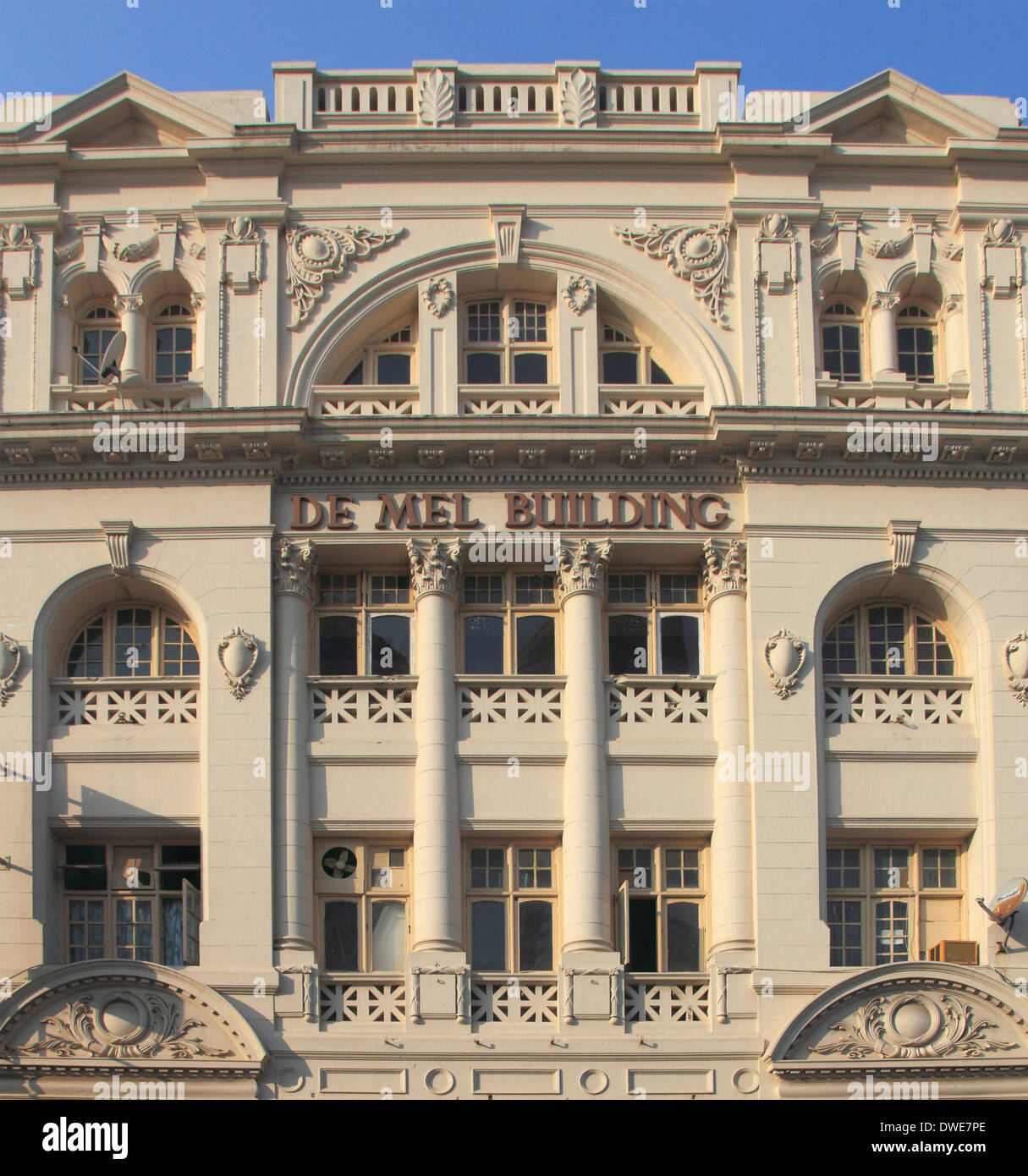 Sri Lanka; Colombo, Fort, De Mel Building Stock Photo - Alamy