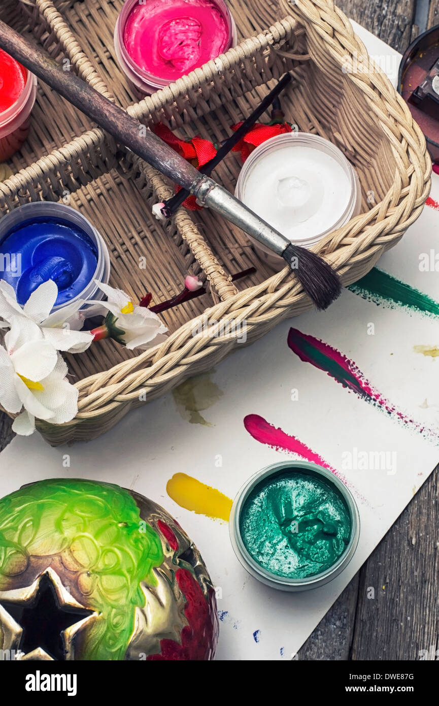 paint for painting Stock Photo - Alamy