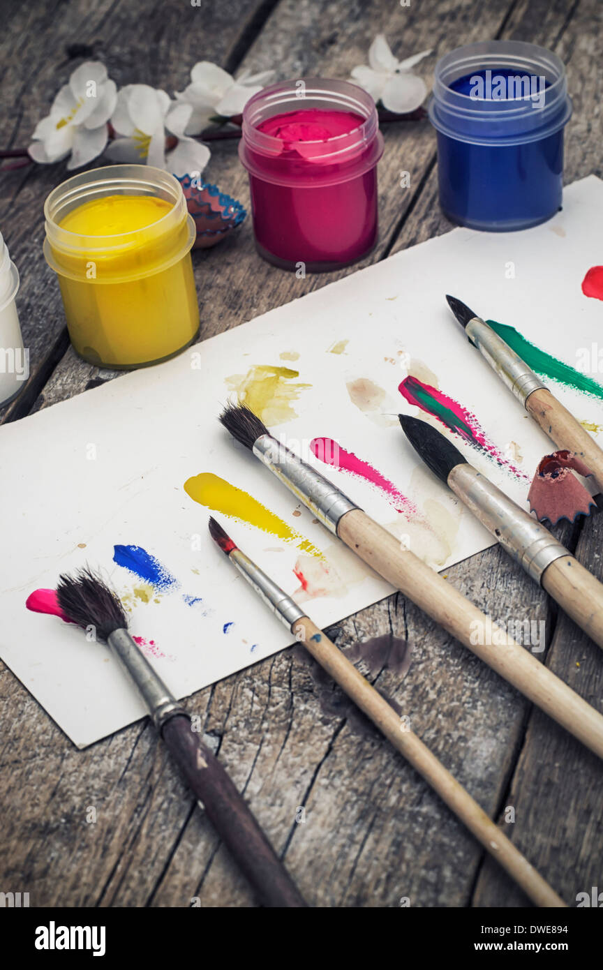 paint for painting Stock Photo - Alamy