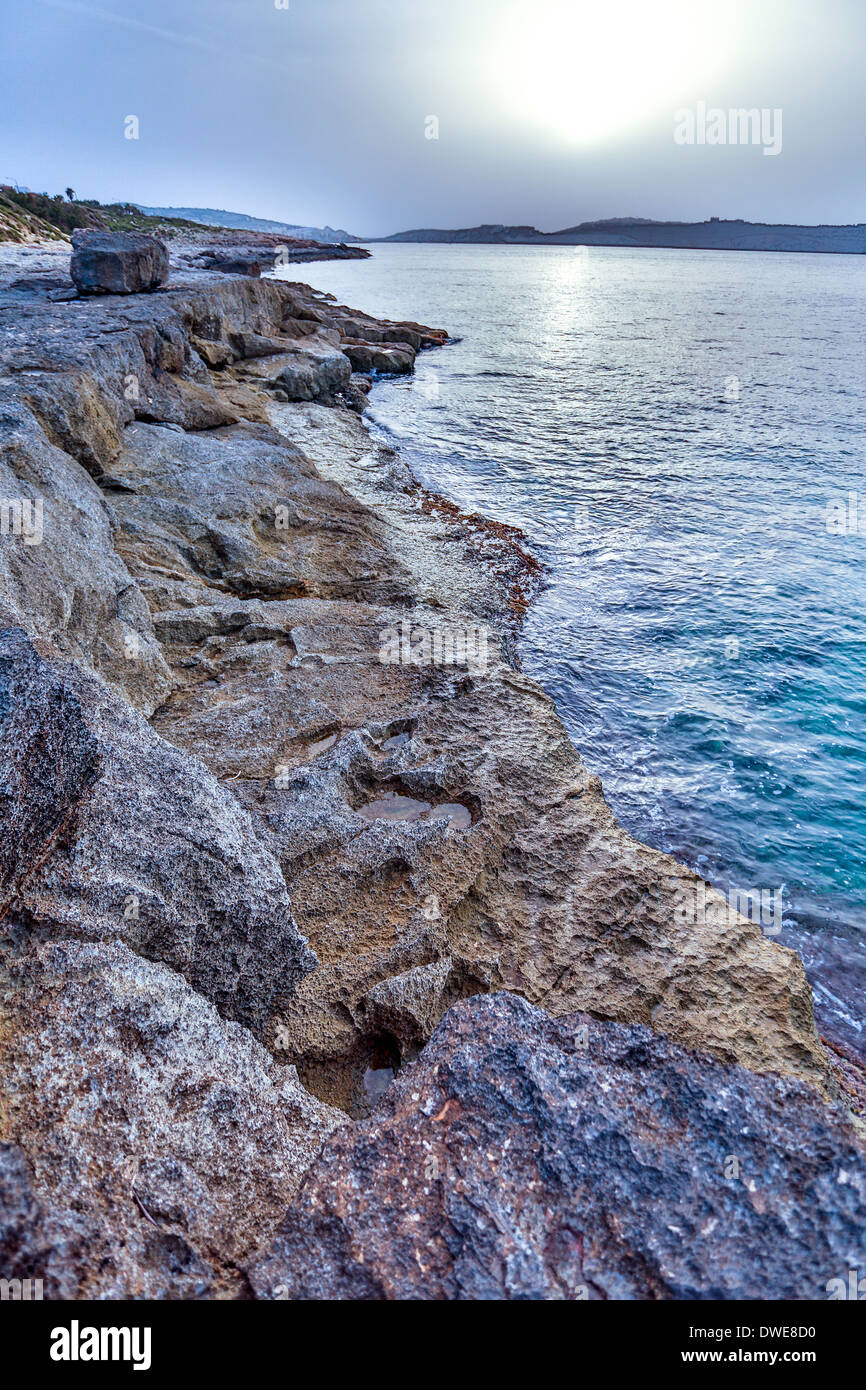 Bugibba night hi-res stock photography and images - Alamy
