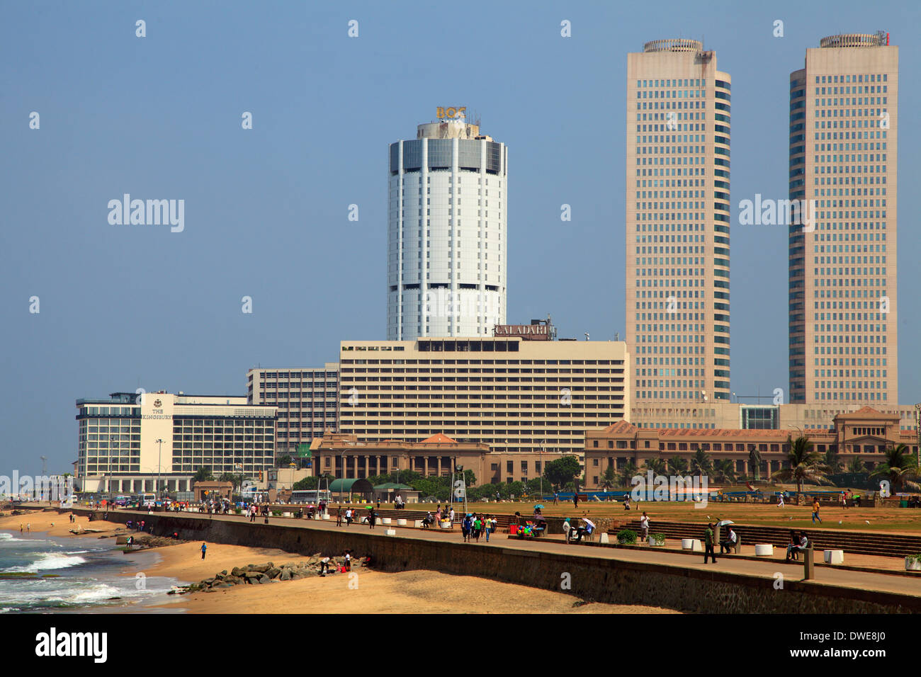 Sri Lanka; Colombo, Fort, skyline Stock Photo - Alamy