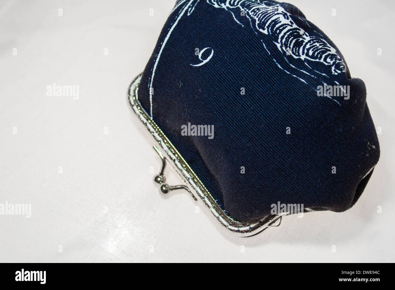 Small woman purse with withe background Stock Photo - Alamy