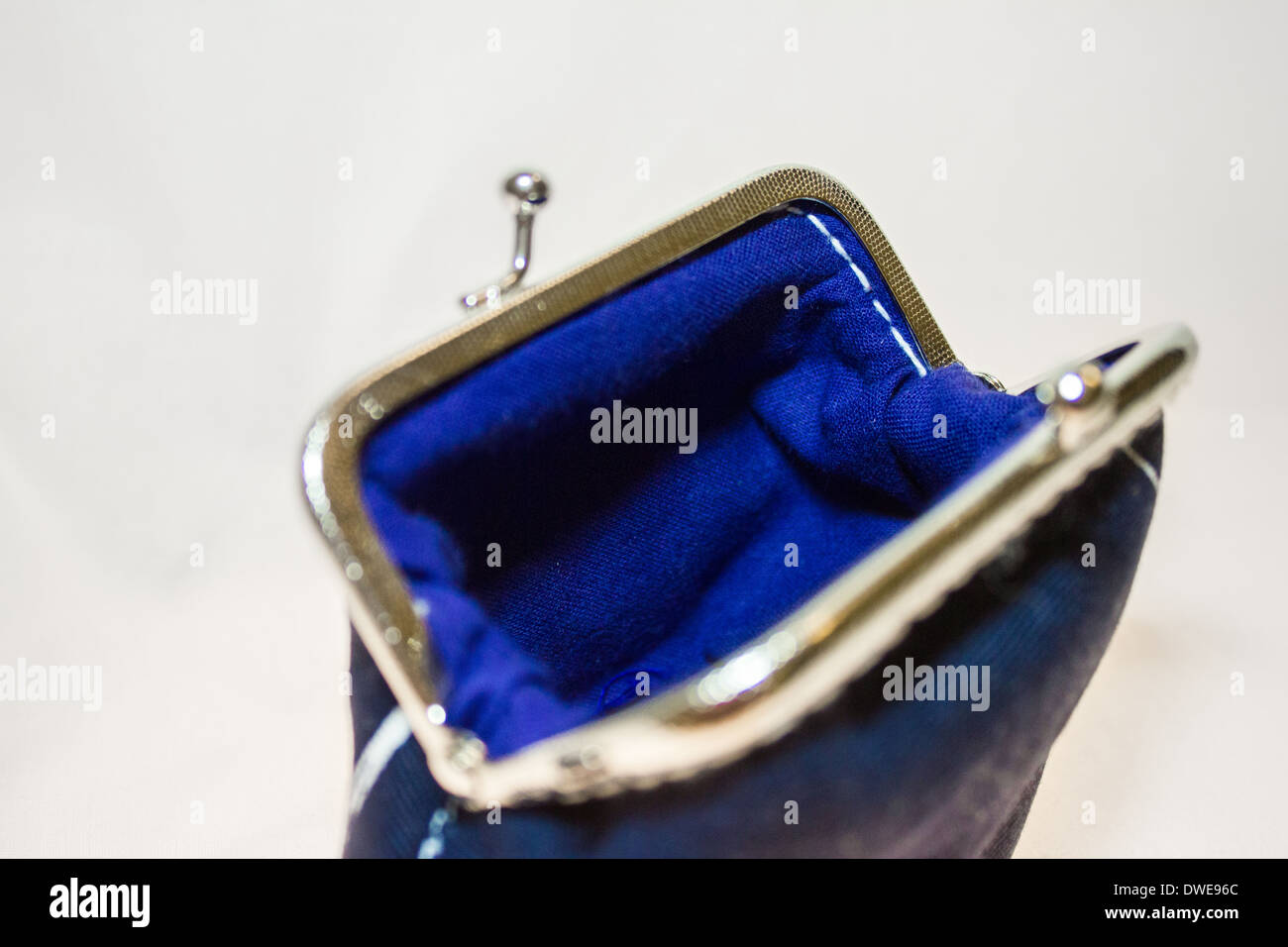 Small woman purse with withe background Stock Photo - Alamy