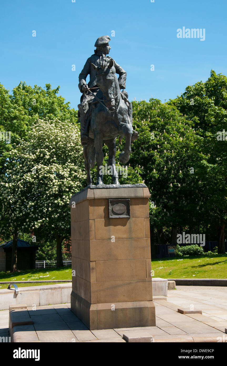 Bonnie prince charlie statue hi-res stock photography and images - Alamy