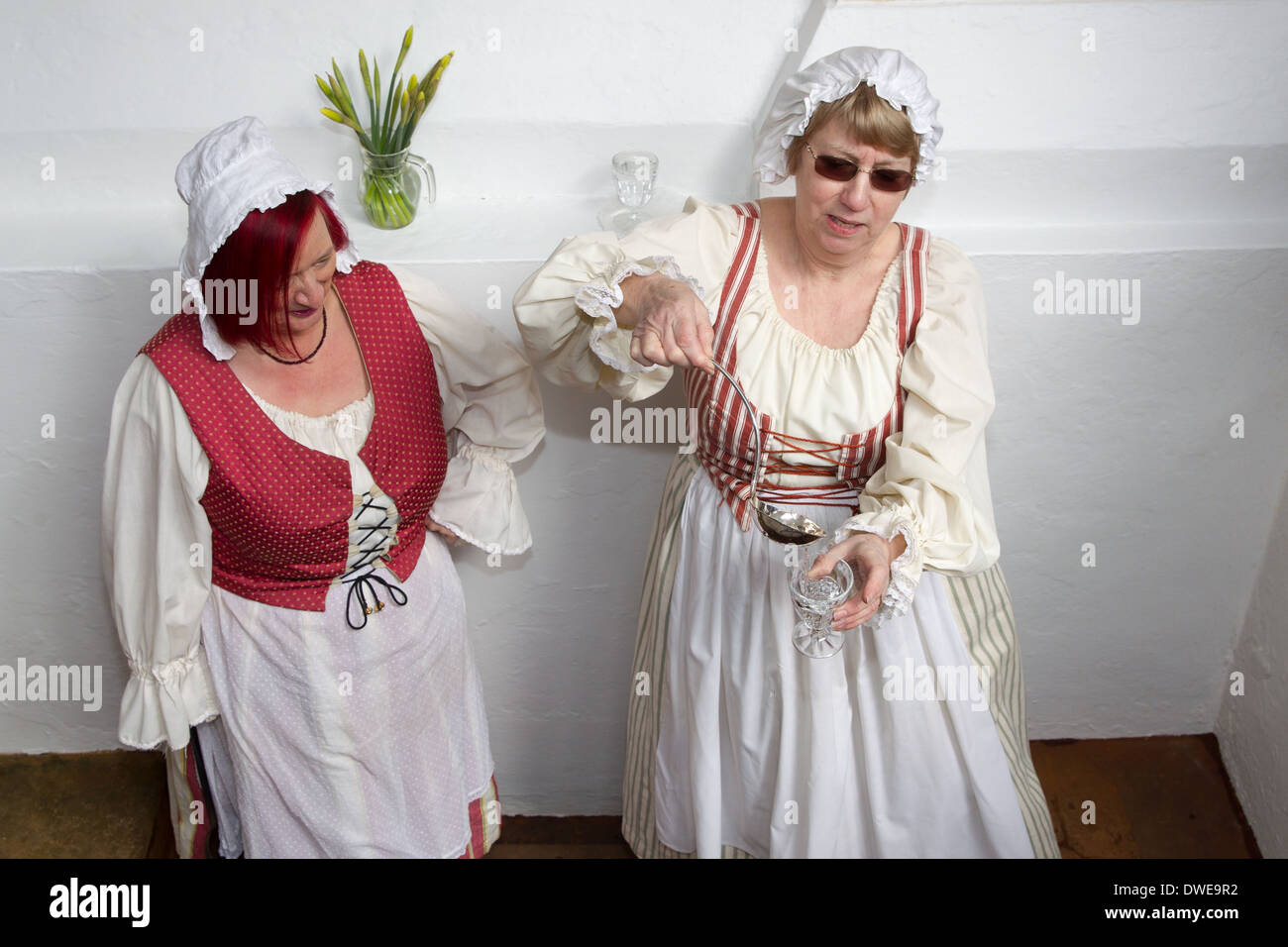 Two Dippers at the Chalybeate Spring on The Pantiles, Royal Tunbridge ...