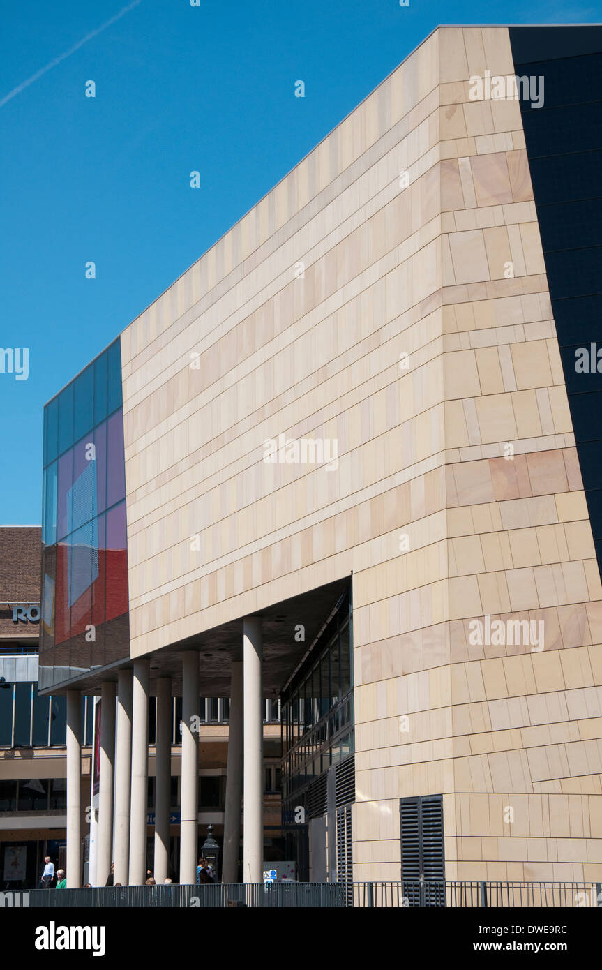 The QUAD in Derby City Centre, Derbyshire England UK Stock Photo - Alamy