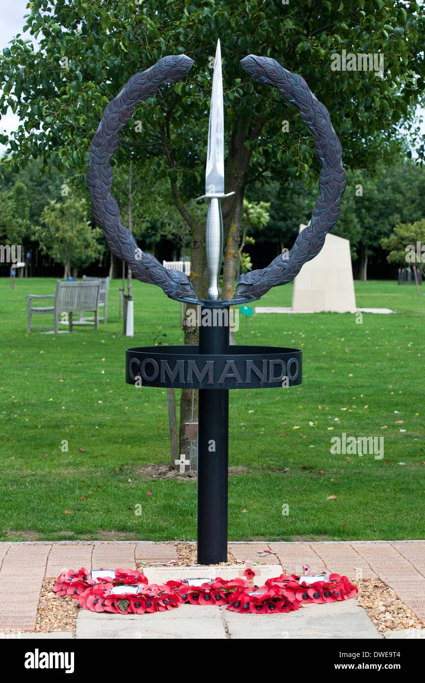 The Commando Memorial National Memorial Arboretum,Alrewas,Staffordshire ...