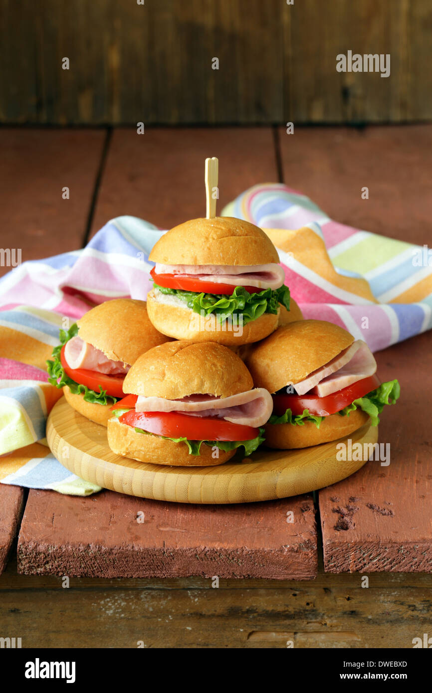 Burger burgers hamburger hamburgers ham hi-res stock photography and ...