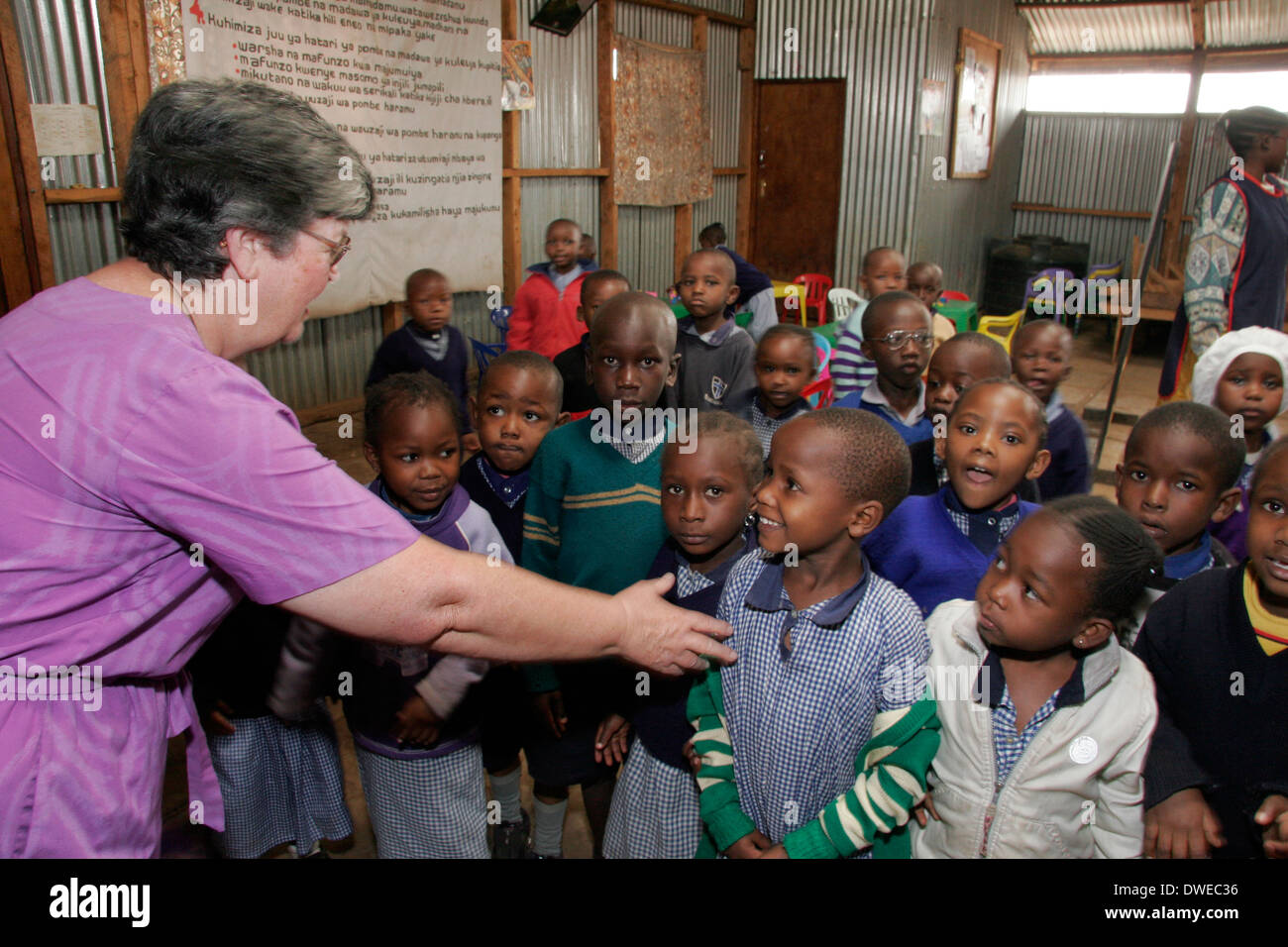 Missionary africa children hi-res stock photography and images - Alamy
