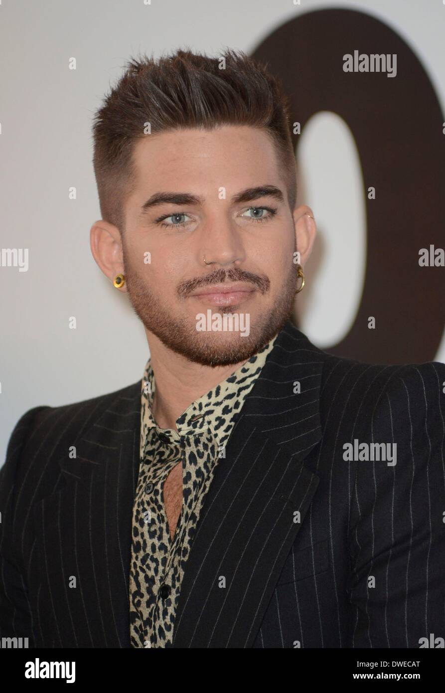 New York, NY, USA. 6th Mar, 2014. Adam Lambert at the press conference ...
