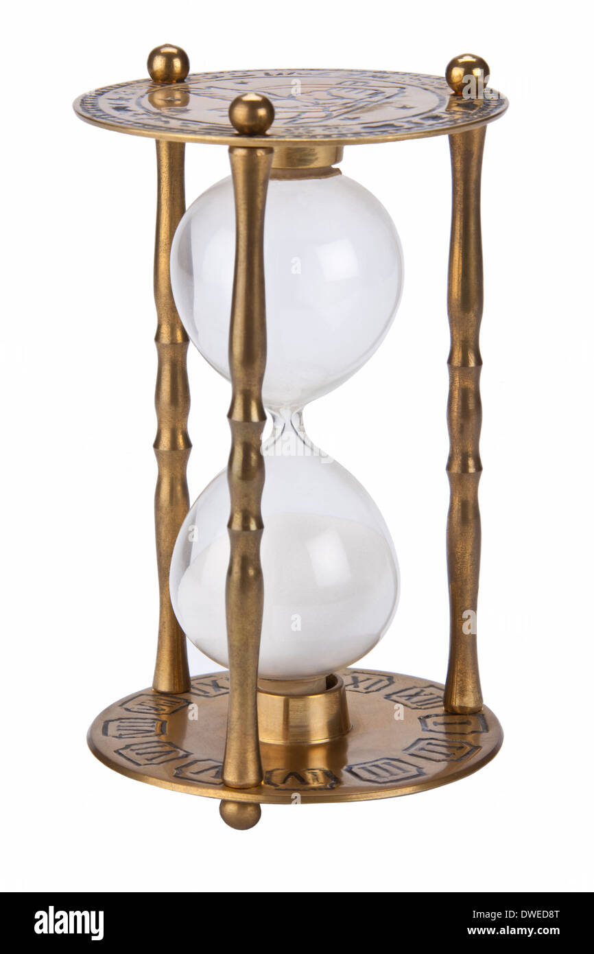 Timing hourglass Cut Out Stock Images & Pictures - Alamy