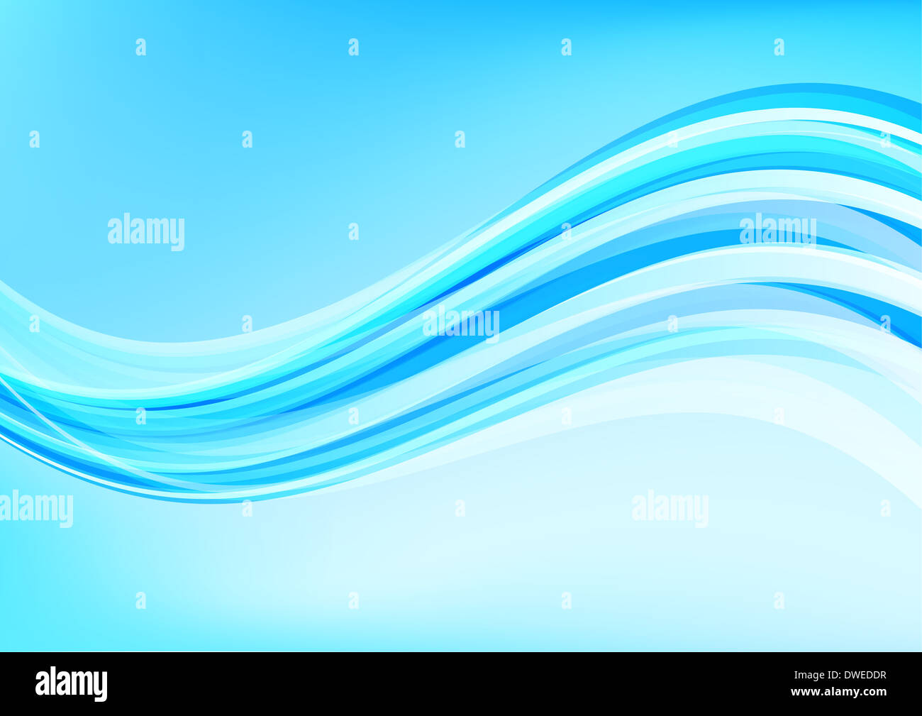 Abstract blue calm ocean deep Stock Photo - Alamy