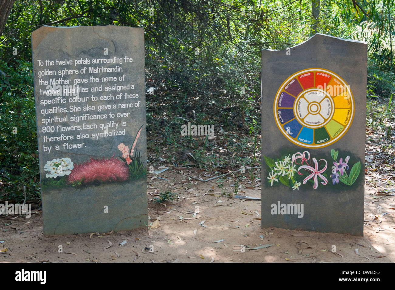 India Tamil Nadu Pondicherry Puducherry Auroville meditation spiritual ...