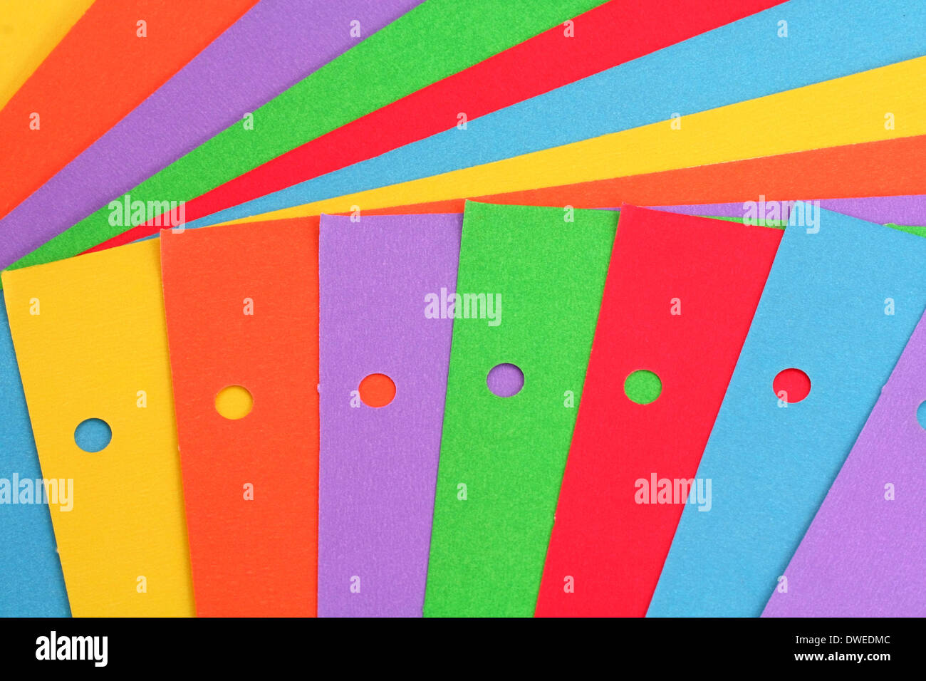 colorful paper background, office supplies Stock Photo - Alamy