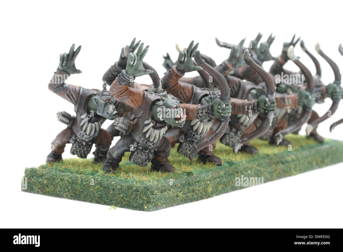 Ten Orc Arrer Boyz . Core unit worth 7 points each. Painted by ...