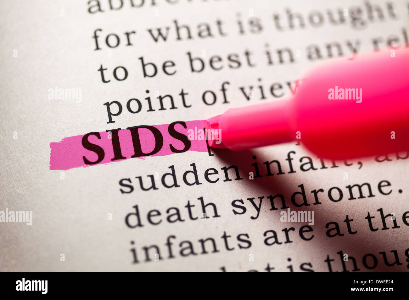 Fake Dictionary, Dictionary definition of the word SIDS. Sudden infant ...