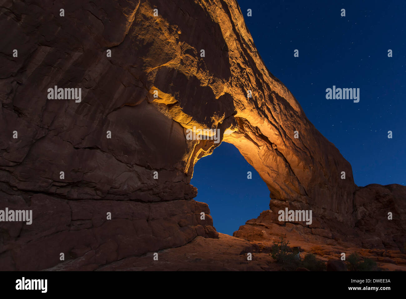 North Window, Arches National Park, Moab, Utah USA Stock Photo - Alamy