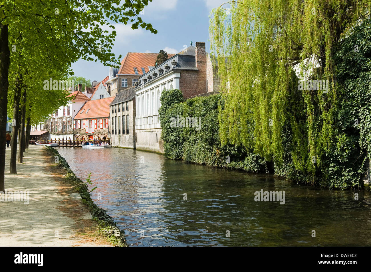 Dijver Canal, Bruges Stock Photo - Alamy