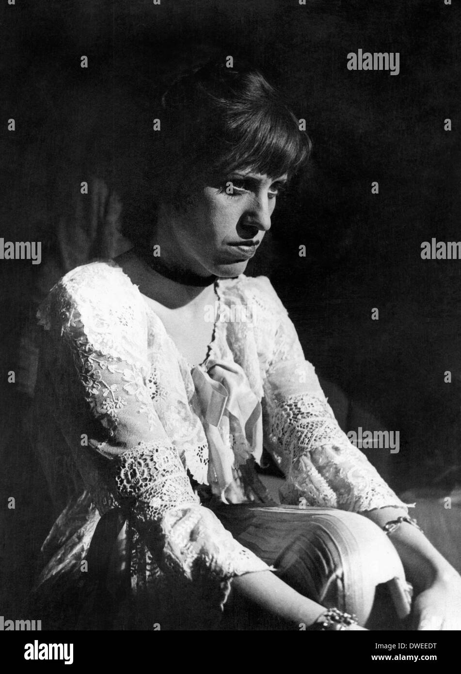 Lotte Lenya Lotte Lenya, On Set Of The Film, "The Threepenny Opera