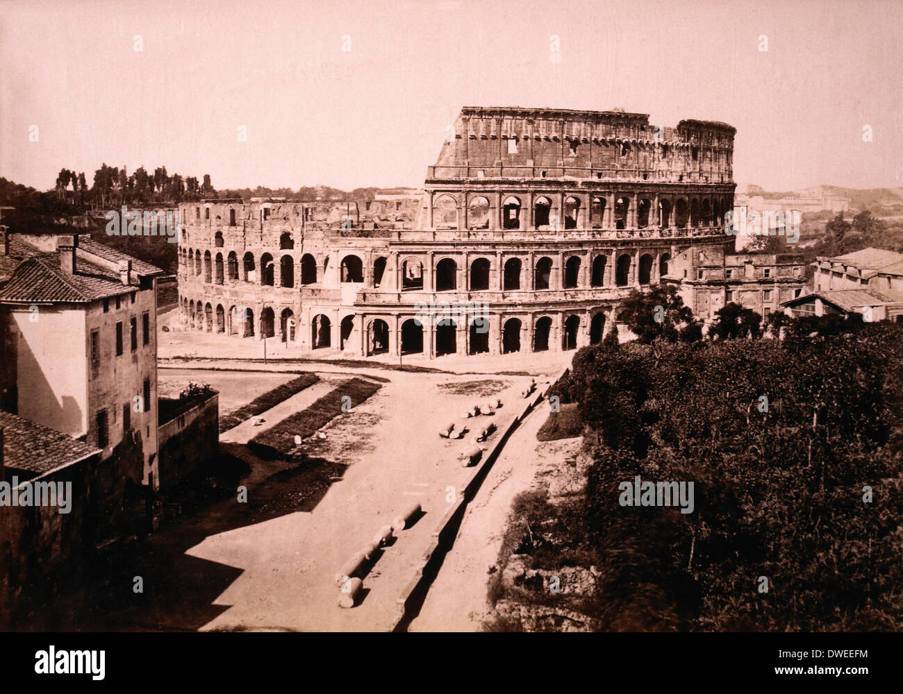 Italy circa 1880 hi-res stock photography and images - Alamy