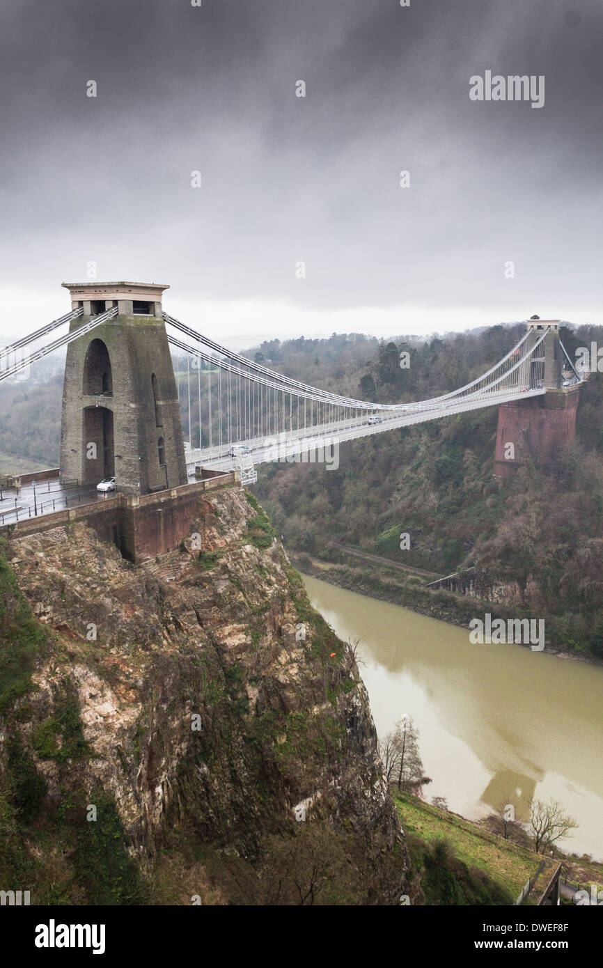 Clifton, Bristol, Bridge, Heritage, Landmark, River, HDR, Clouds, Road ...