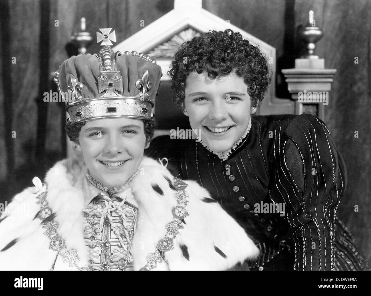 Billy Mauch and Bobby Mauch, on-set of the Film, "The Prince and the ...