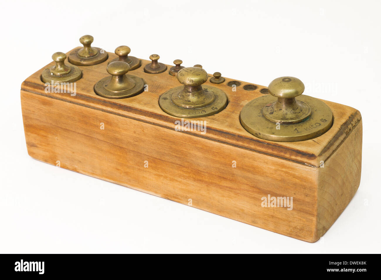 Old fashioned weights High Resolution Stock Photography and Images - Alamy