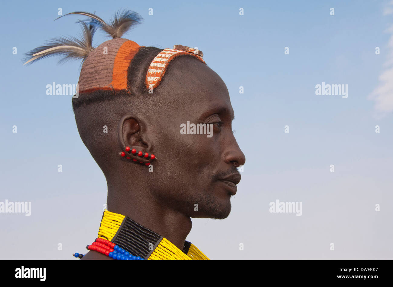 Hamar tribe man hi-res stock photography and images - Alamy