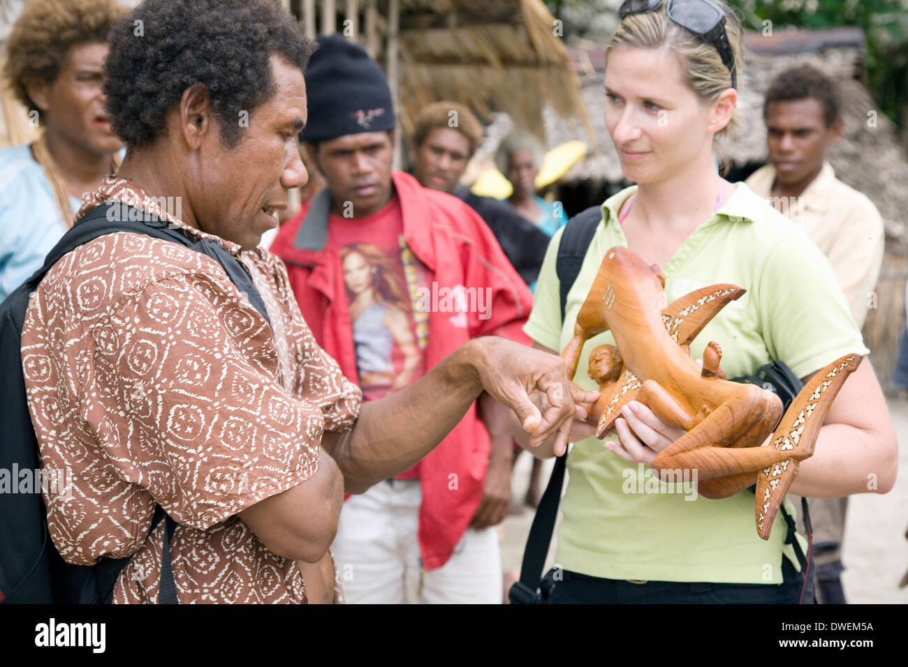 Pacific islands crafts hi-res stock photography and images - Alamy