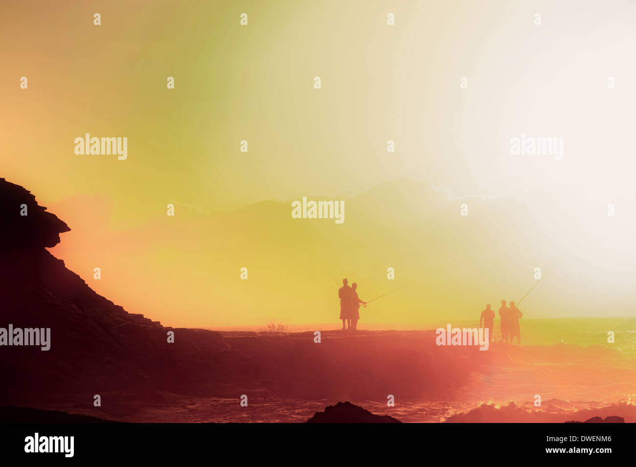 Australia rock fishing hi-res stock photography and images - Alamy