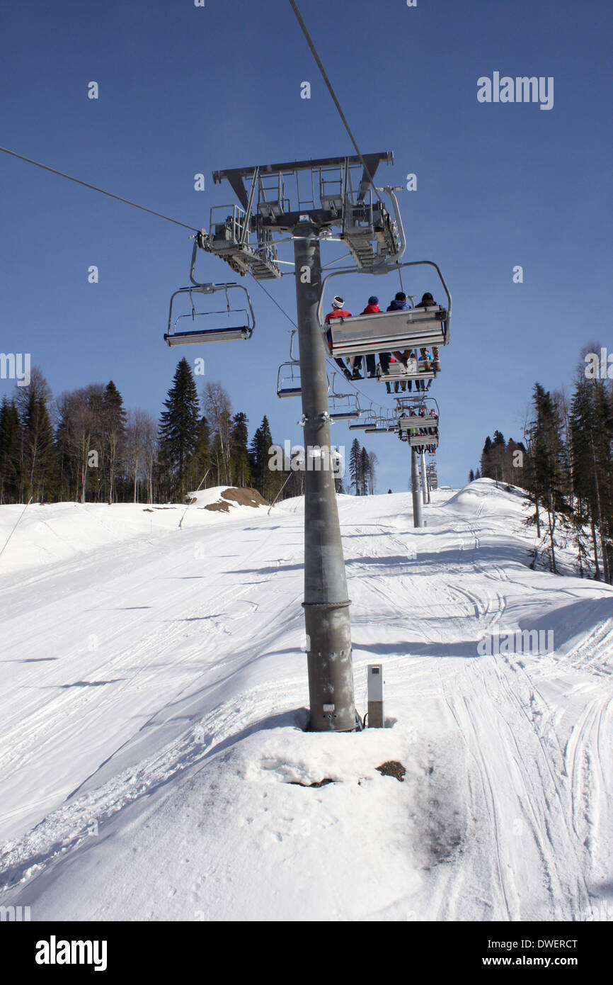Chairlift scenery hi-res stock photography and images - Alamy