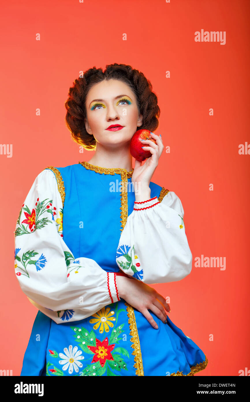 Attractive eastern european girl brunette hi-res stock photography and ...