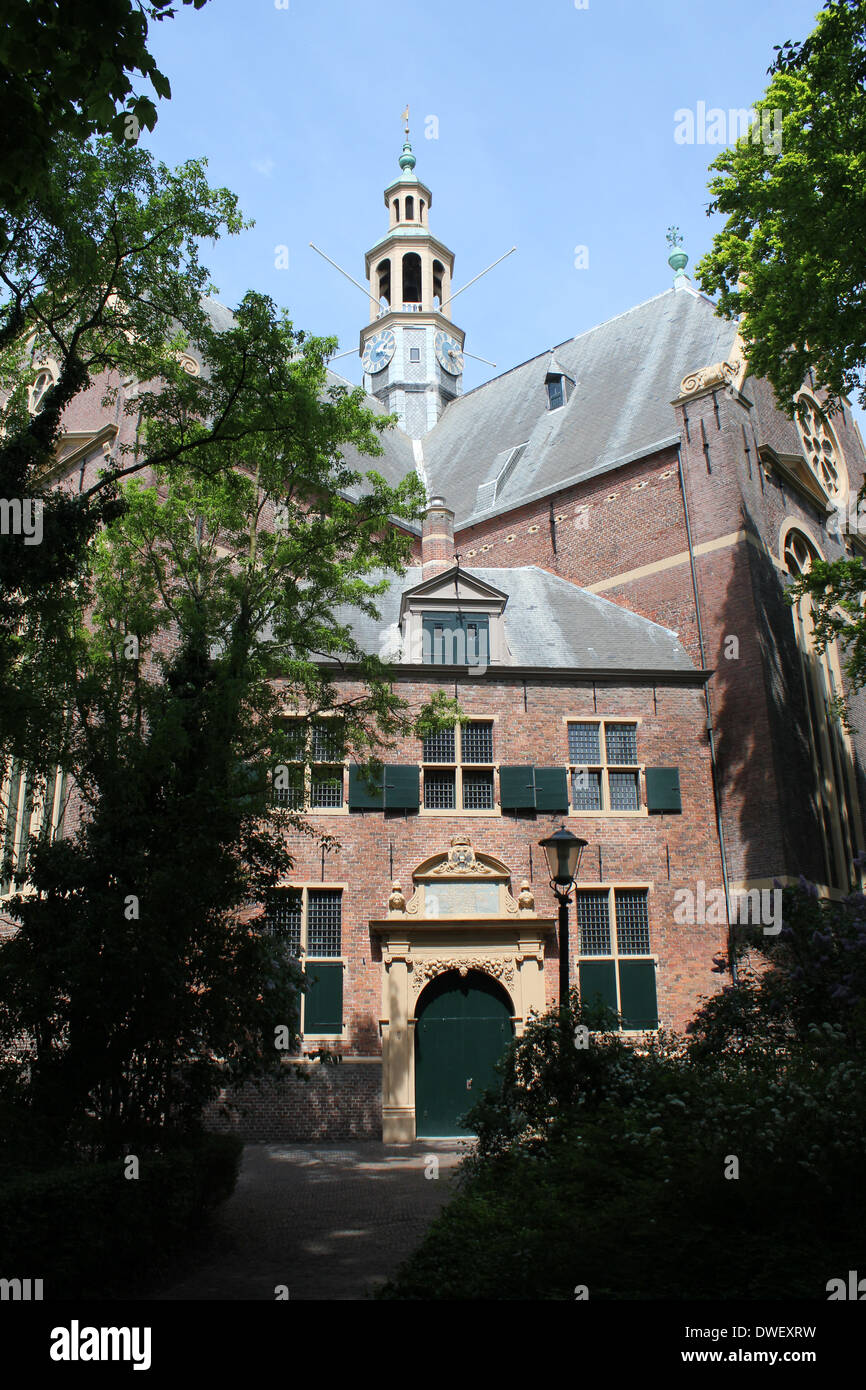 17th century Nieuwe Kerk (New Church) in Groningen, The Netherlands in ...