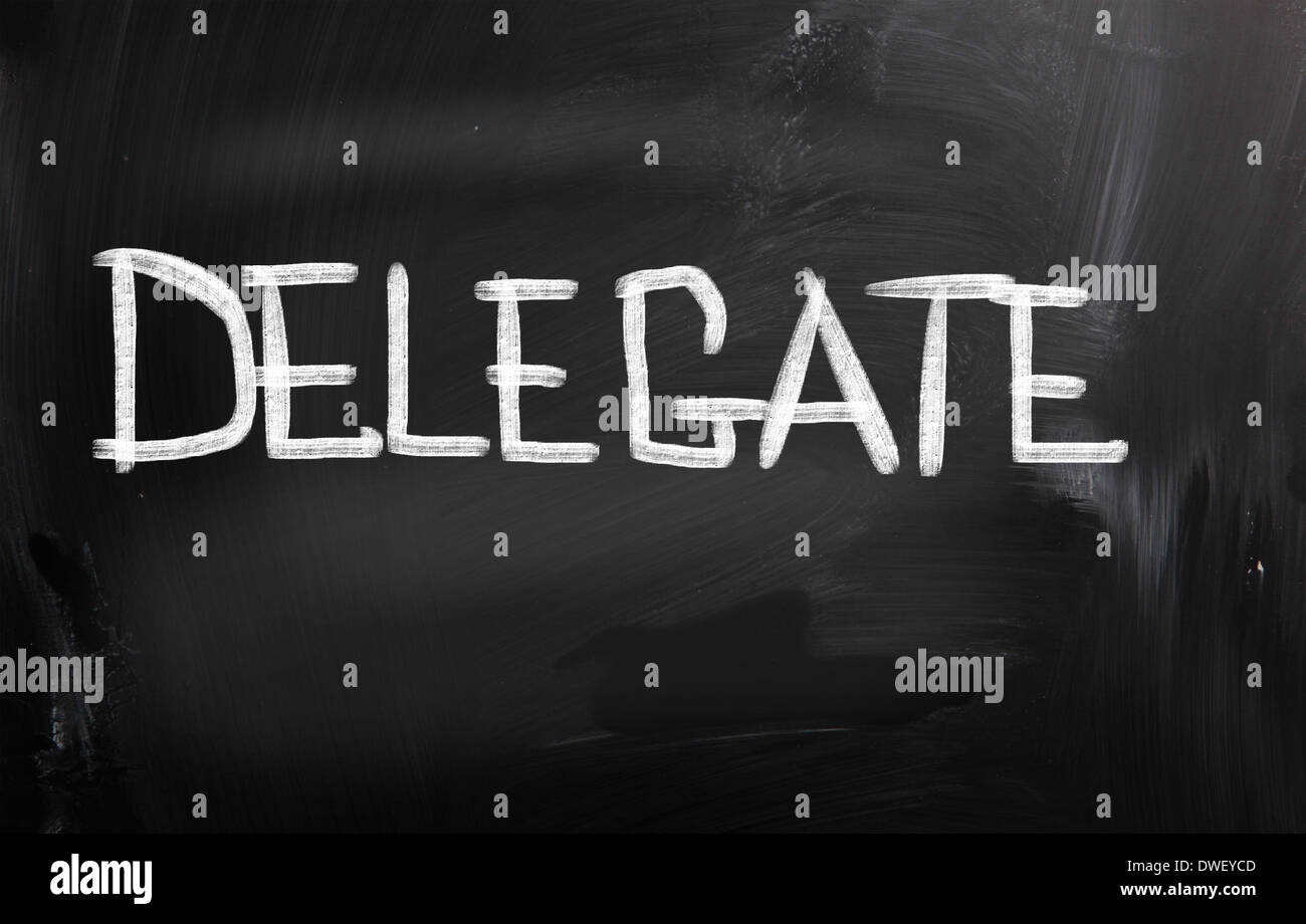 Delegate task hi-res stock photography and images - Alamy