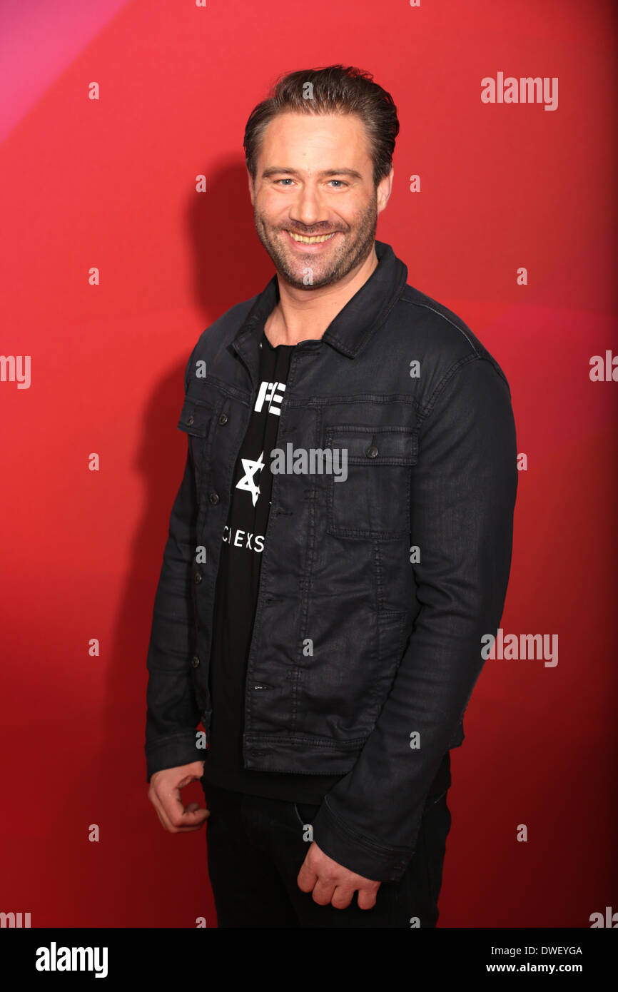 Berlin, Germany. 06th Mar, 2014. Singer Sasha poses during a photocall ...