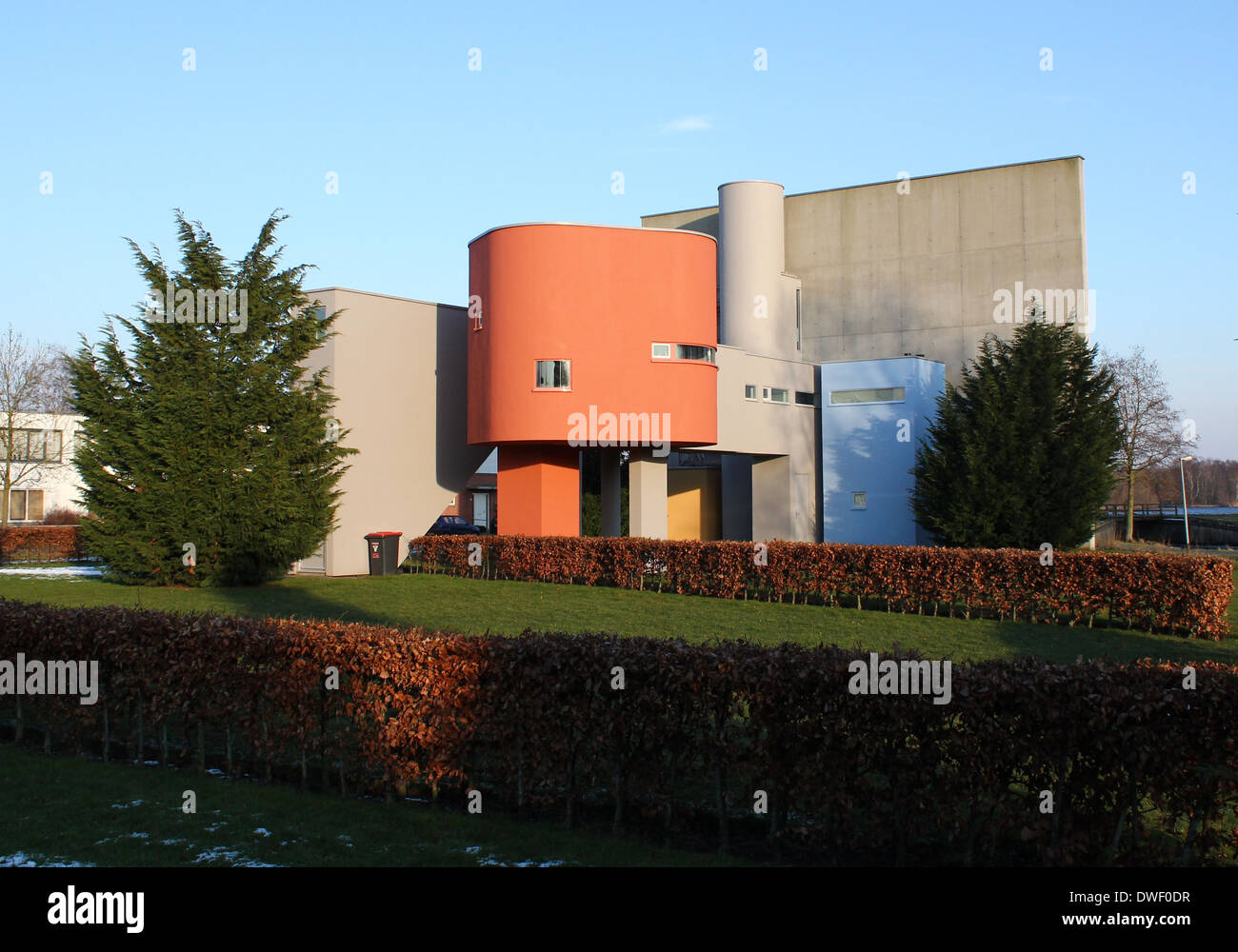 Wall House II by American architect John Hejduk, located in Groningen ...