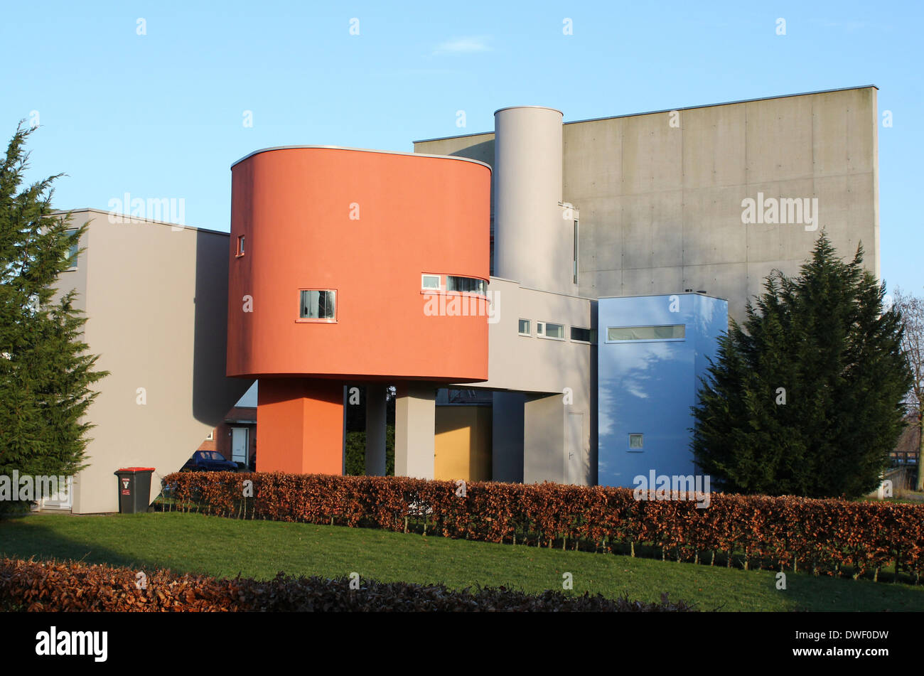 Wall House II by American architect John Hejduk, located in Groningen ...