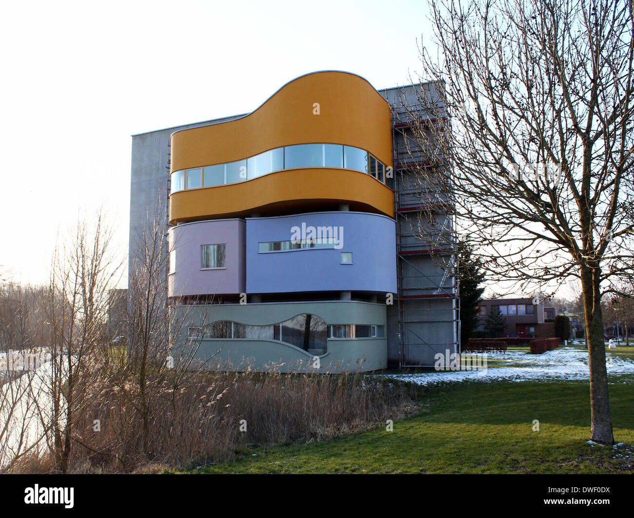 Wall House II by American architect John Hejduk, located in Groningen ...