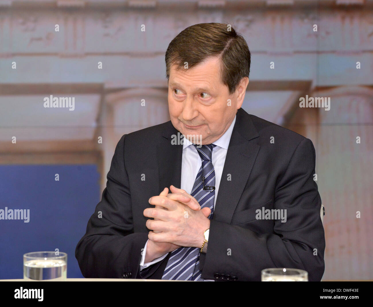 Berlin, Germany. 06th Mar, 2014. Russian ambassador to Germany Vladimir ...